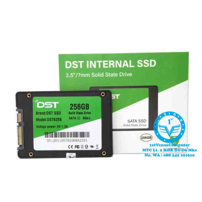 Jual SSD DST 256GB SATA III 2.5" SSD SATA3 DST6256 HDD INTERNAL / MEM01 ...
