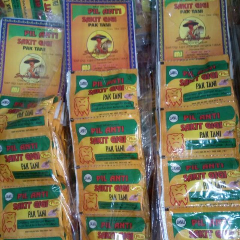Jual PIL PAK TANI SAKIT GIGI GUSI BENGKAK NGILU | Shopee Indonesia