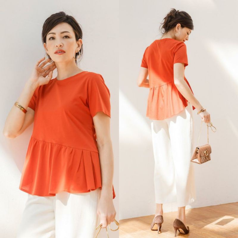 Jual Doclasse Ruffled Blouse | Shopee Indonesia