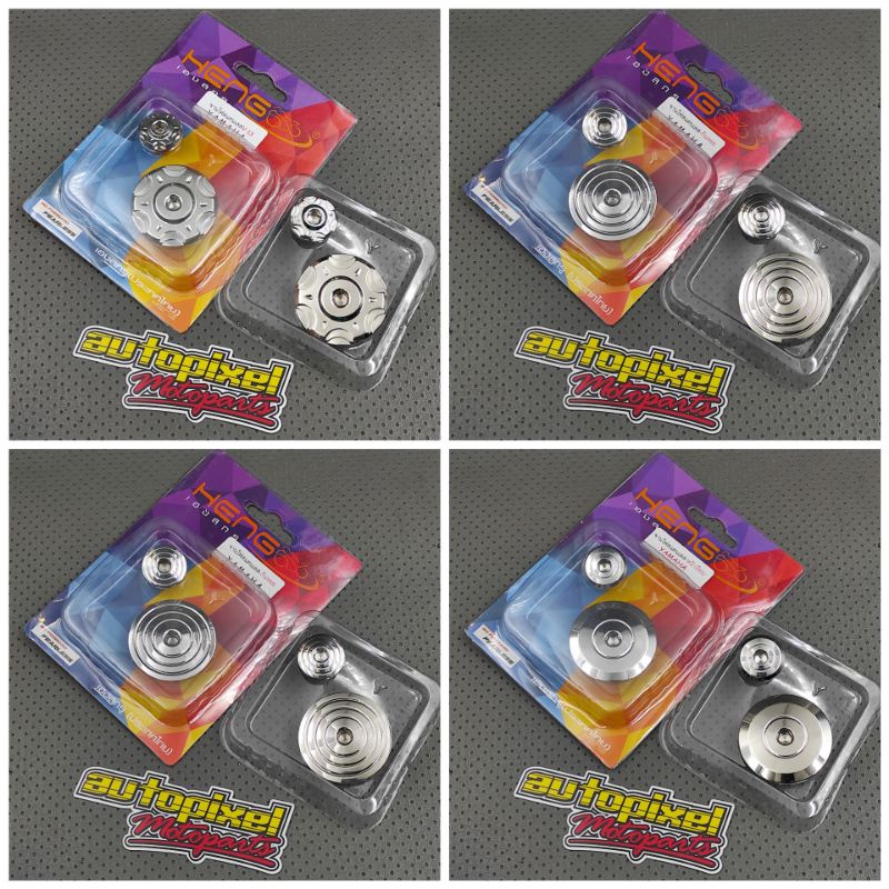 Jual Duo cup Yamaha Mio Coin CVT Fino Soul Nouvo Stainless Heng ...