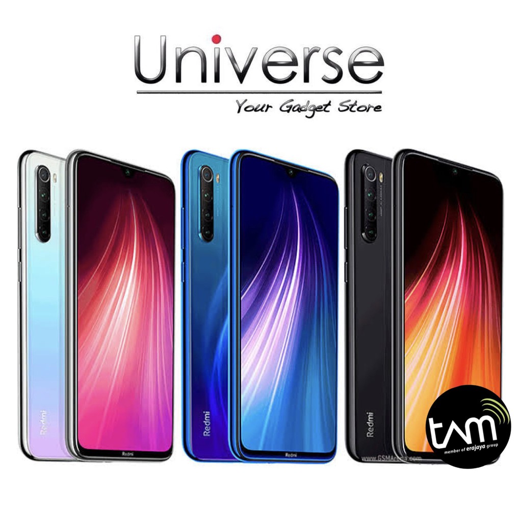 Jual Xiaomi Redmi Note 8 6/128 GB - Garansi Resmi TAM Xiaomi Indonesia ...