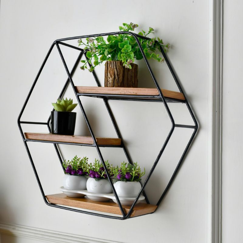 Jual rak dinding besi,hiasan dinding minimalis,,ukuran besar/rak ...