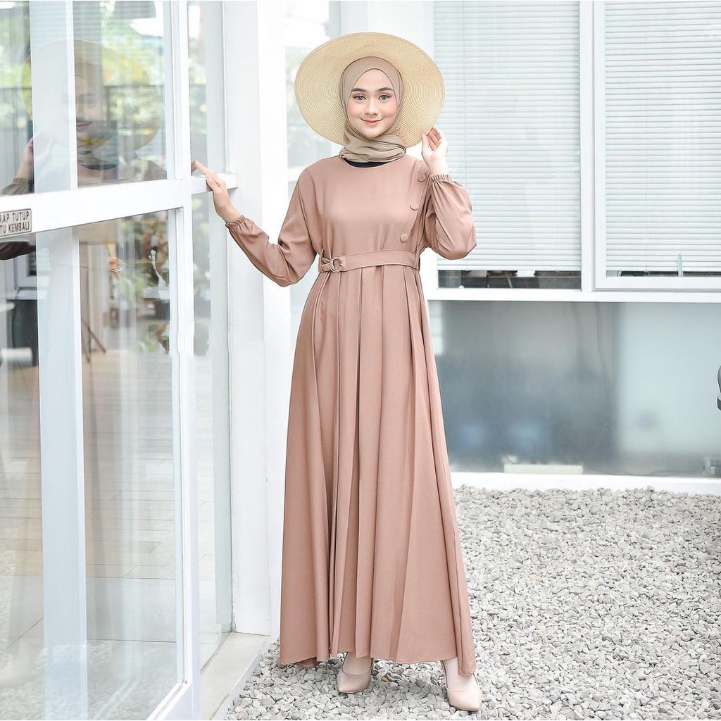 Jual Mahya Dress Gamis Wanita Muslim | Shopee Indonesia