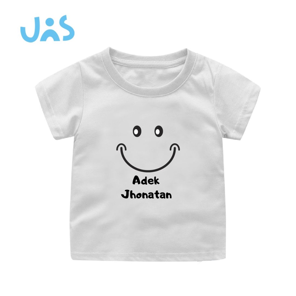 Jual Jns Baju Kaos Bayi & Anak Custom Nama JonathanFams Untuk Usia 6 ...