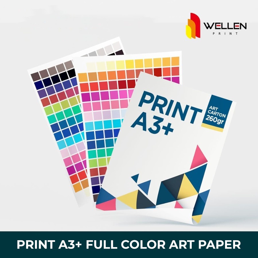 Jual WELLEN PRINT - Cetak / Print Kertas A3 + Art Paper 150 gsm 1 Sisi ...