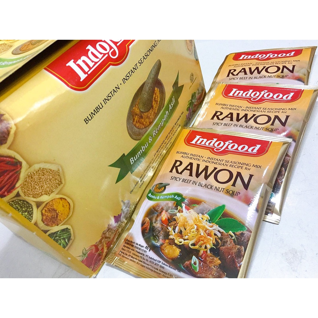 Jual Bumbu Racik Spesial Indofood - Bumbu Basah | Rendang Rawon Kare ...