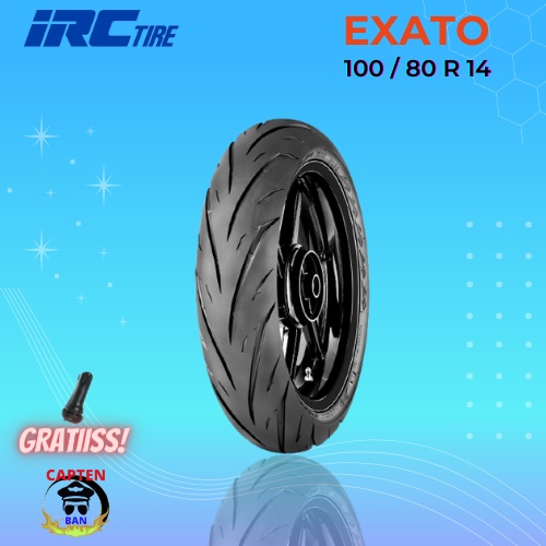 Jual Ban Motor Matic - IRC EXATO 100/80 Ring 14 Tubeless | Shopee Indonesia