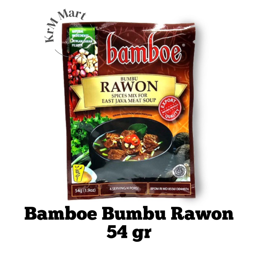 Jual Bamboe Rawon bumbu instan masakan dapur varian nusantara | Shopee ...