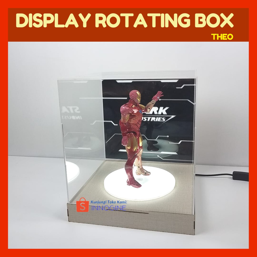 Jual Stand Display Putar Elektrik Stand Display Rotate Display Putar ...