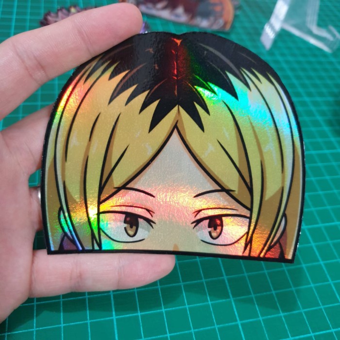 Jual Sticker Hologram Anime - PSH234 - Besar - Haikyuu - Kenma | Shopee ...