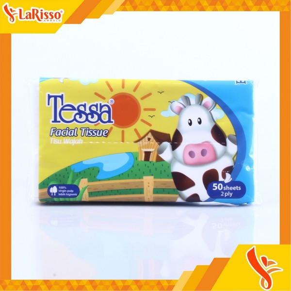 Jual TESSA FACIAL TISSUE KODE TP-11 TRAVELPACK 50 SHEETS (2PLY ...