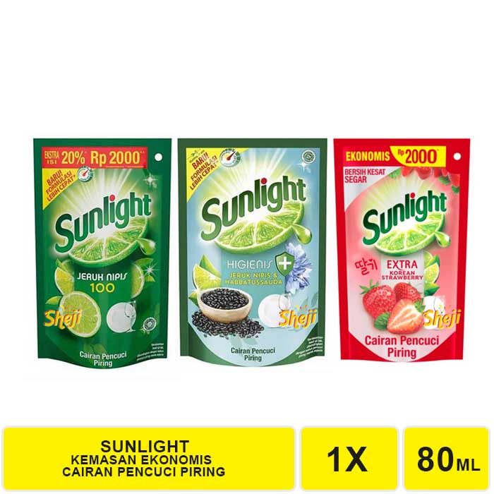 Jual SUNLIGHT JERUK NIPIS SABUN CUCI PIRING REFILL KEMASAN EKONOMIS | Shopee Indonesia