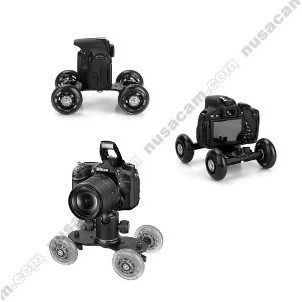 Jual Camera Kamera Sliding Slider Mini Car Roda Rel Stablizer Wheel ...