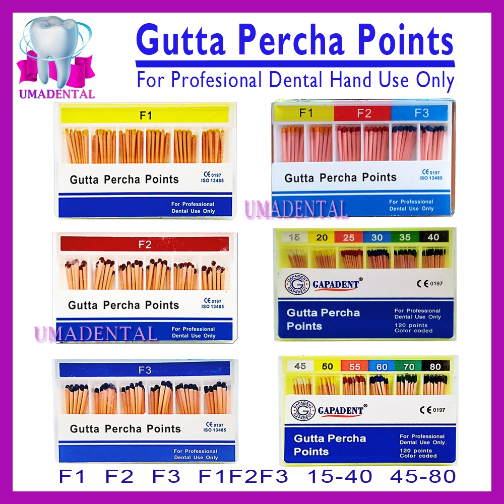Jual Gutta percha point protaper guttap dental gapadent | Shopee Indonesia