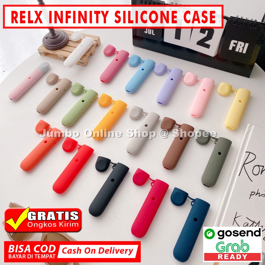 Jual RELX INFINITY CASE SILICONE CASING SOFT CASE PREMIUM RELX 4Th GEN ...