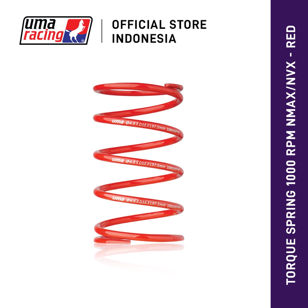 Jual Uma Racing - TORQUE SPRING 1000 RPM NMAX/NVX - RED [ 02T00670 ...