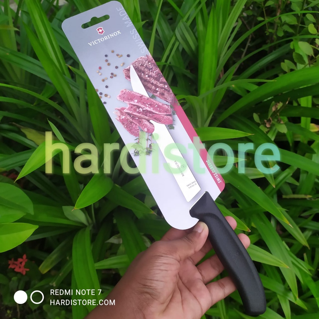 Jual Pisau Carving 18 cm Victorinox Knife Classic Black Blister 6.8103 ...