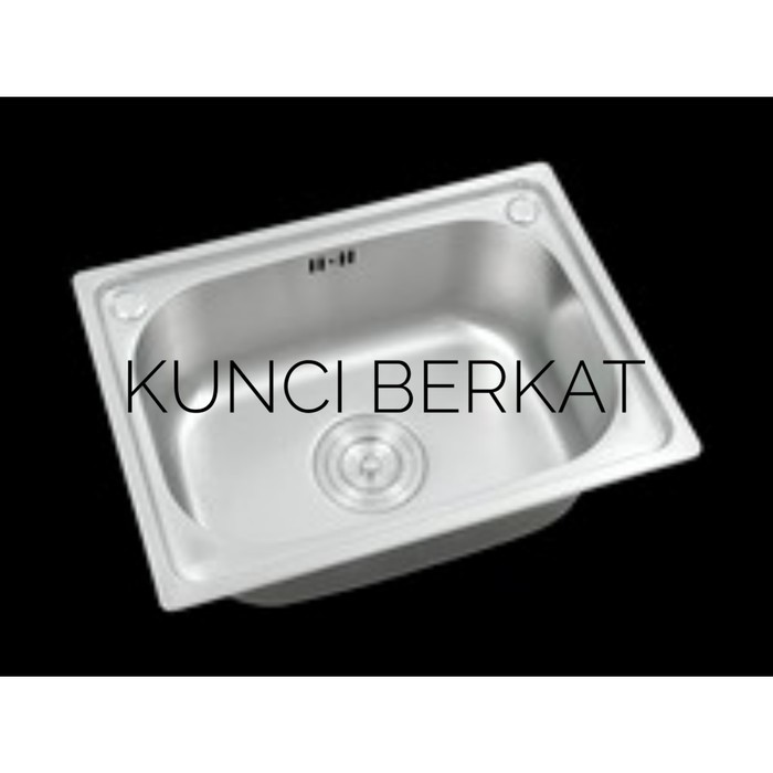 Jual Kitchen Sink 6048/Bak Cuci Piring/ Stainless Steel/Afur Stainless ...