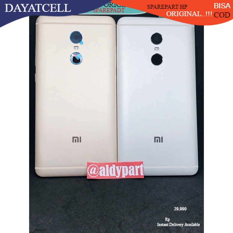 Jual BACKDOOR TUTUP BELAKANG XIAOMI REDMI NOTE 4 MTK MEDIATEK CASING FULLSET ORIGINAL | Shopee ...