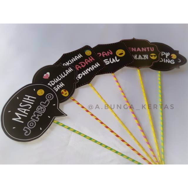 Jual Properti Photobooth/properti foto/stik foto | Shopee Indonesia