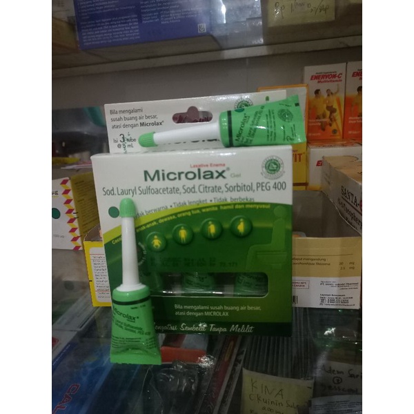 Jual OBAT PENCAHAR MICROLAX 1 TUBE | Shopee Indonesia