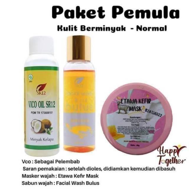 Jual Paket pemula kulit normal dan kombinasi | Shopee Indonesia