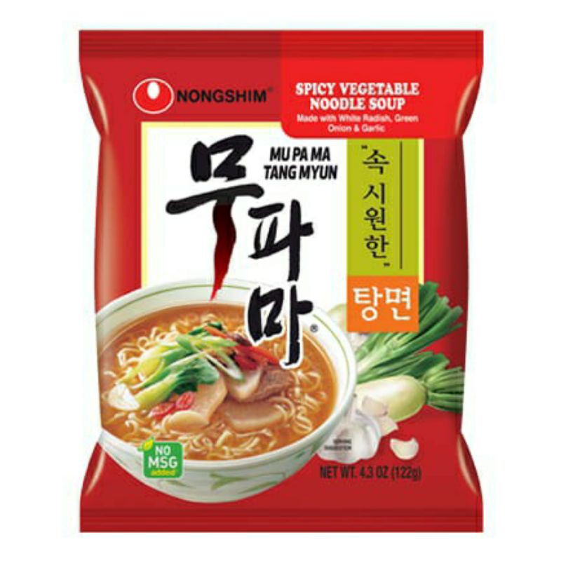 Jual NONGSHIM MUPAMA TANGMYUN 122 gr No MSG - RAMYEON RAMYUN RAMEN ...