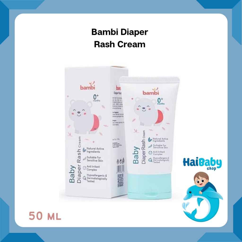 Jual Bambi Diaper Rash Cream 50ml | Shopee Indonesia