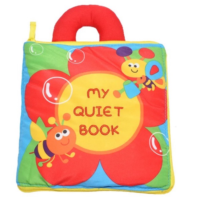 Jual My quiet book - soft baby book - busy book | Shopee Indonesia