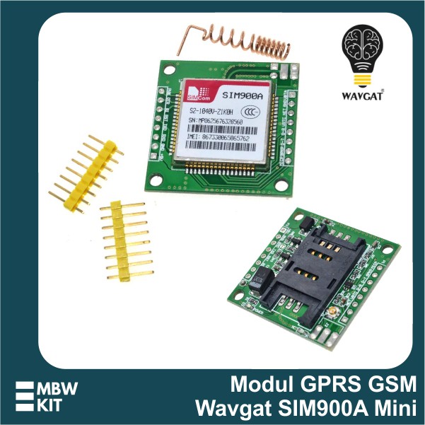Jual Modul GPRS GSM SIM900A Mini Wavgat | Shopee Indonesia