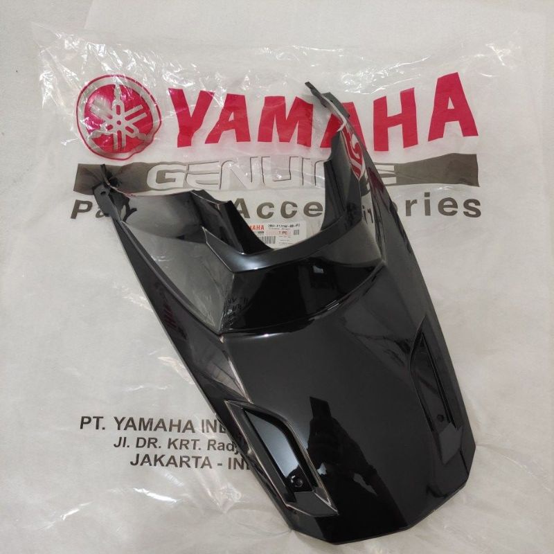 Jual Cover tutup body tengah Mesin body bawah jok Hitam Yamaha XRide X ...