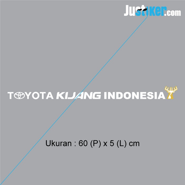 Jual Sticker Kijang Indonesia Panjang, Kijang Lovers, Kijang Mania ...