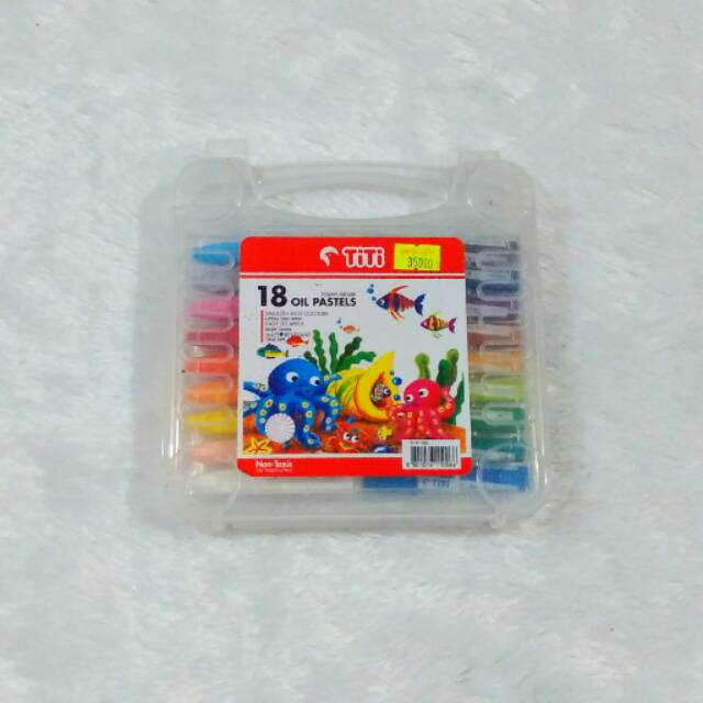Jual Crayon warna mewarnai Titi isi 18 | Shopee Indonesia