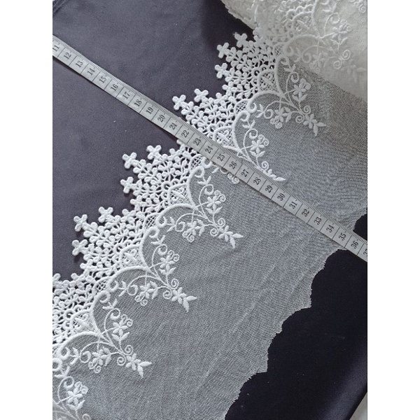 Jual Renda tile varian motif cantik (Per50cm) | Shopee Indonesia