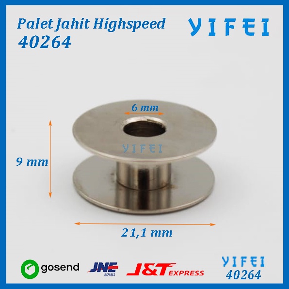 Jual Bobbins/Spool / Bobbin Besi/Spul Besi Mesin High Speed Jarum 1 ...