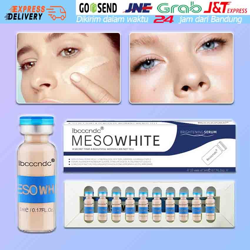 Jual SERUM BB GLOW MESOWHITE/MESO WHITE 10Buah Serum BB GLow MESOWHITE 1 Ampul 5ML Brightening ...
