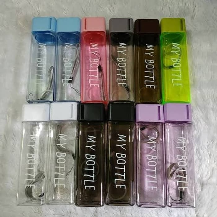Jual My bottle kotak persegi 500ml | Shopee Indonesia