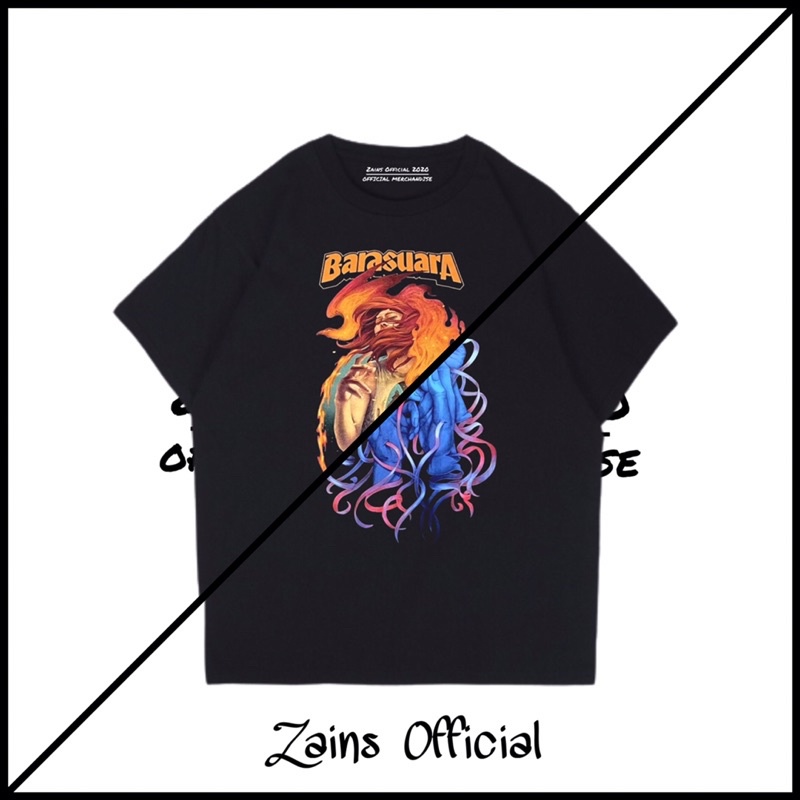 Jual Kaos T-Shirt Band Barasuara Hagia Api dan Lentera Oversize Trend Viral Distro Logo Baju ...