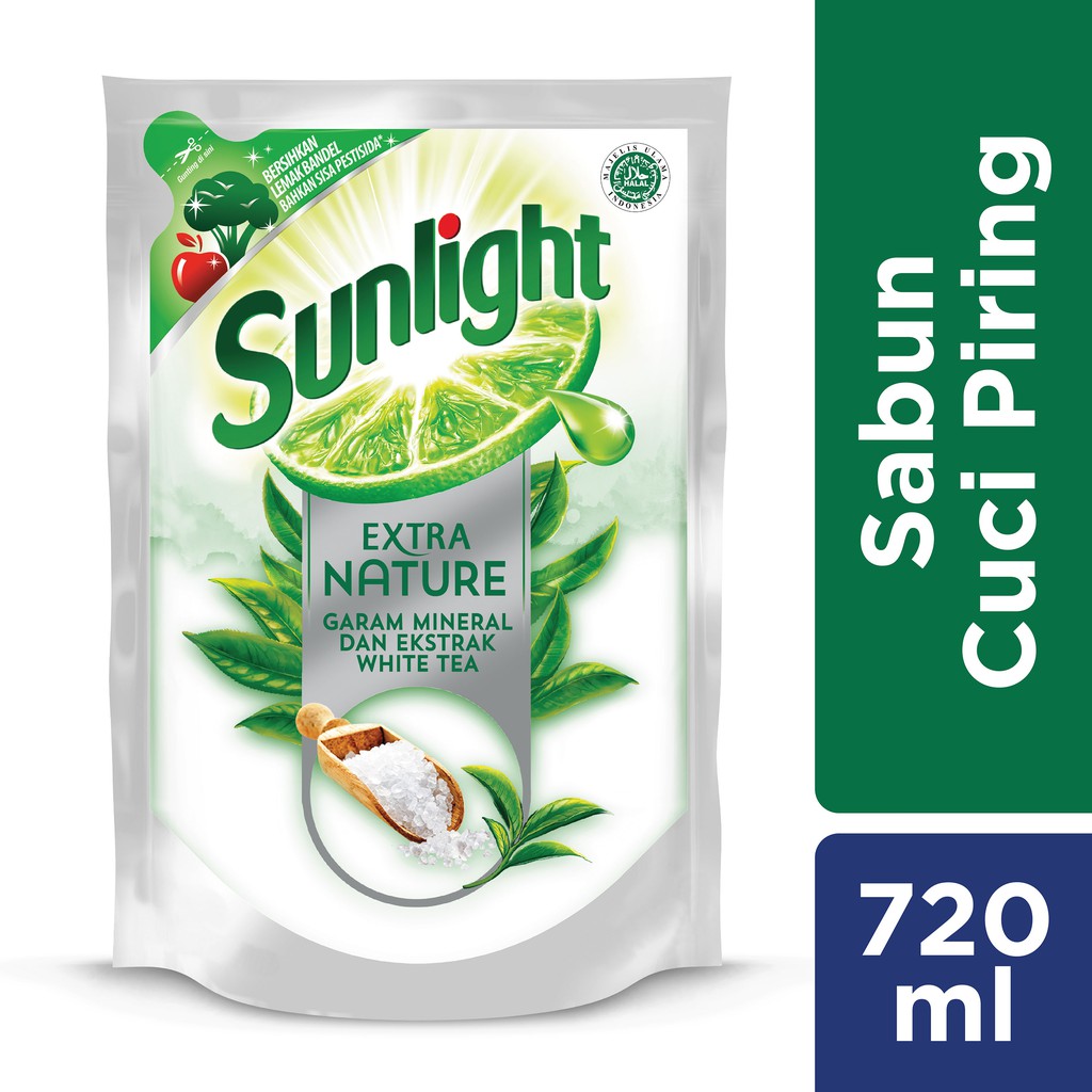 Jual Sunlight Extra Nature Refill 720Ml | Shopee Indonesia