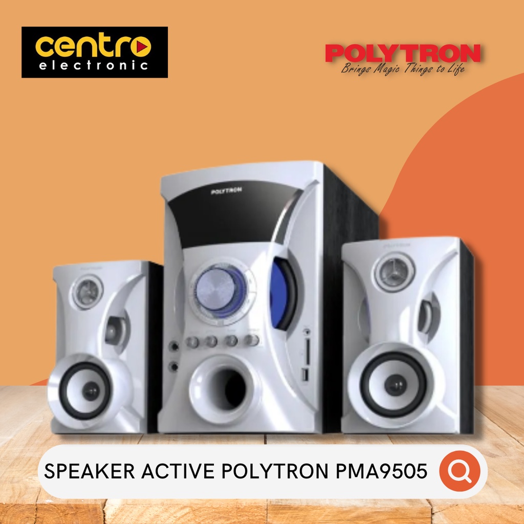 Jual POLYTRON SPEAKER ACTIVE BLUETOOTH PMA9505 / PMA 9505 | Shopee ...
