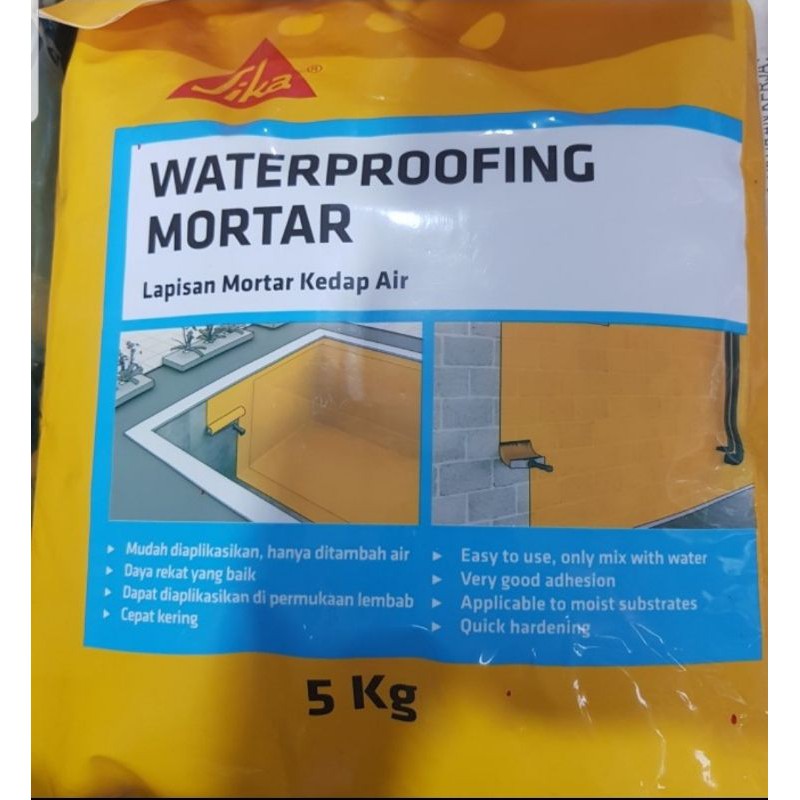 Jual sika waterproofing mortar 5kg | Shopee Indonesia