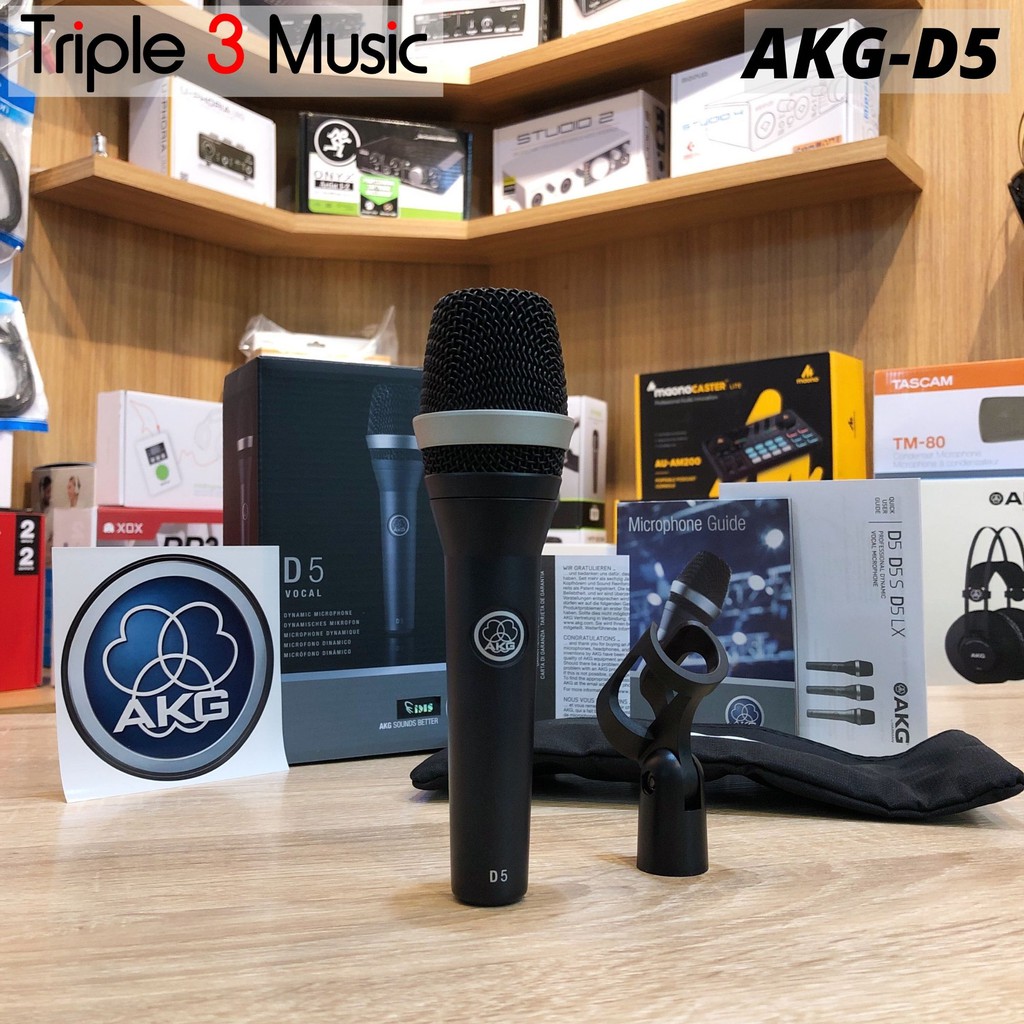 Jual AKG D5 ORIGINAL Mic dynamic | Shopee Indonesia