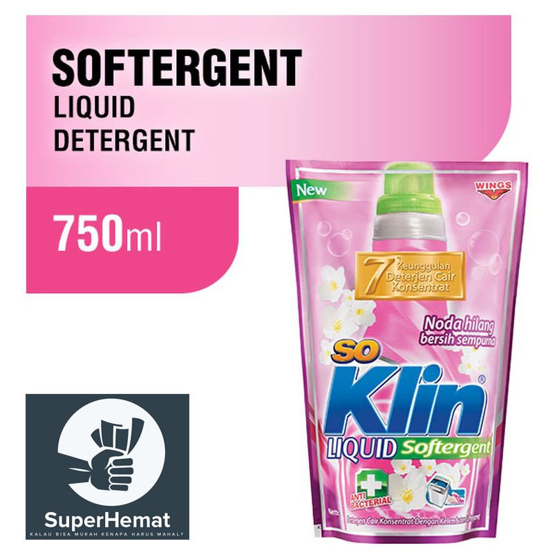 Jual SO KLIN - Liquid Detergent - Perfume Collection - All Variant 720 ml | Shopee Indonesia