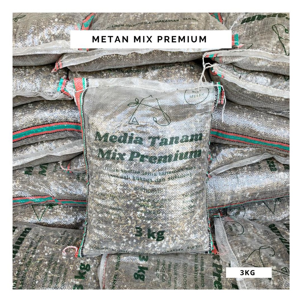 Jual Media Tanam Mix Premium 3 Kg | Media Tanaman Hias Siap Pakai ...