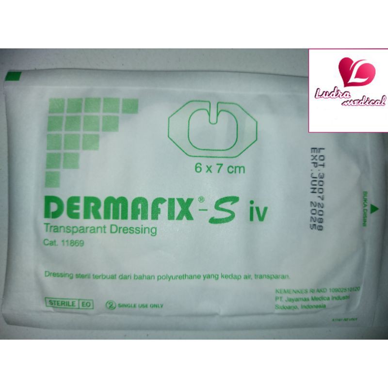 Jual Dermafix S IV 6x7cm Plester Anti Air harga satuan/pcs | Shopee ...