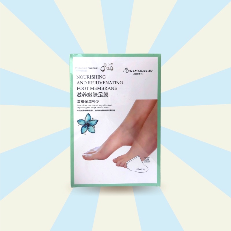Jual FOOT MASK MASKER KAKI HALUS LEMBUT 1 PCS | Shopee Indonesia