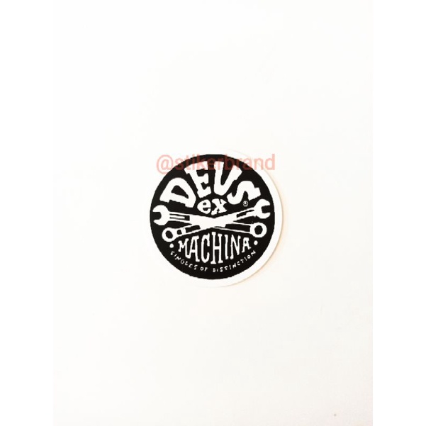Jual Stiker brand stiker distro deus bahan graftac anti air Hypebeast ...