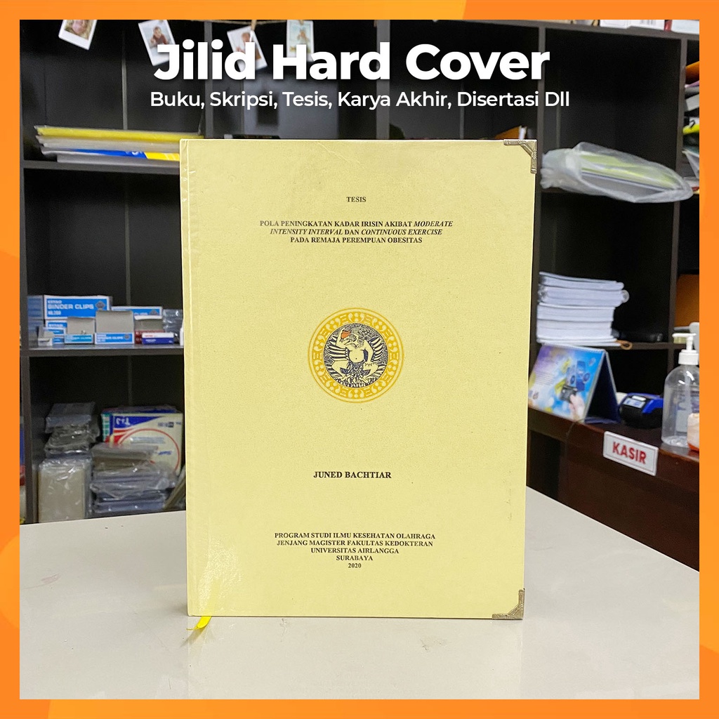 Jual Cetak Skripsi Thesis Desertasi Karya Akhir / Jilid Hard Cover ...