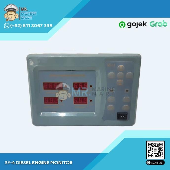 Jual KUALITAS ORIGINAL Diesel Engine Monitor SY-4 Indikator Mesin ...
