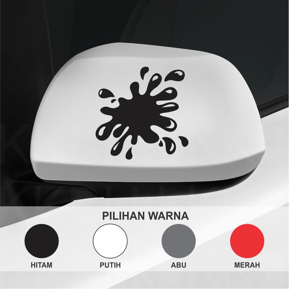 Jual Stiker Spion Mobil Cipratan Splash Liquid Stiker Cutting Sticker ...